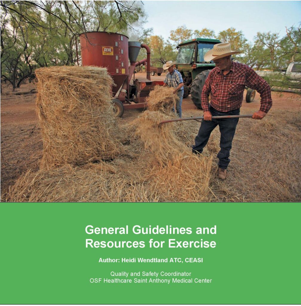 General Guidelines And Resources For Exercise - Farm Well Wisconsin